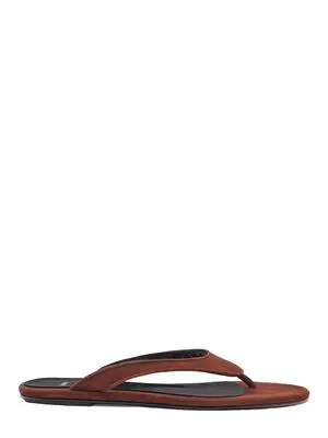 JUDE Rue Sandal In Suede Leather - Brown