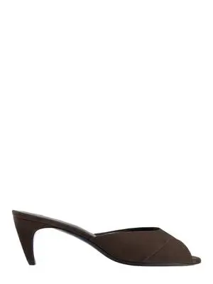 JUDE Cave Mule Nubuck Leather - Brown