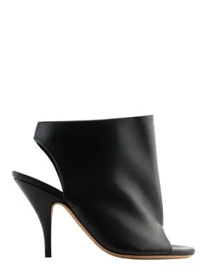 JUDE Bloom Sandal Leather - Black