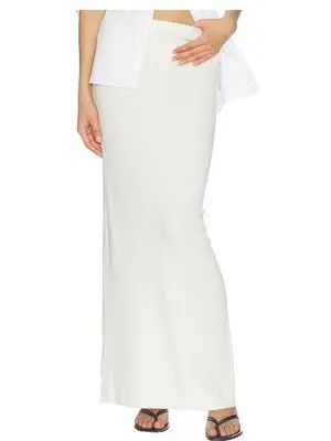 WAO Wao Maxi Skirt In Cream.