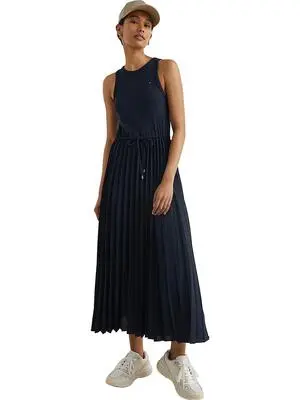 TOMMY HILFIGER Women's Pleated Tank Dress -