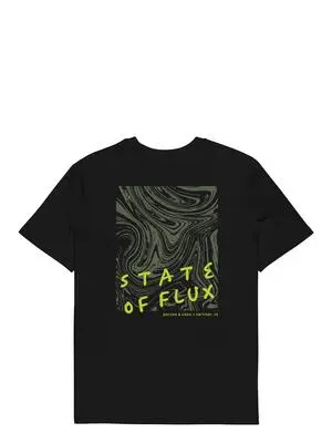 ANCHOR & CREW Seventeen State Of Flux Editions Organic Cotton T-shirt - Black