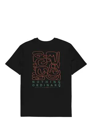 ANCHOR & CREW Sixteen Nothing Ordinary Editions Organic Cotton T-shirt - Black