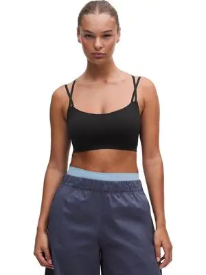 Lululemon Flexyflex Double-strap Yoga Bra Black