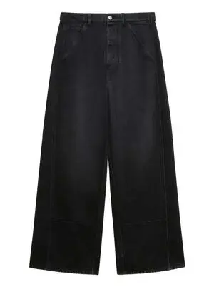 Marni Oversized Carpenter Jeans - Black