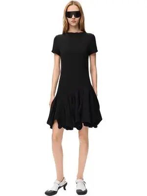 Loewe Dress In Viscose Blend - Black