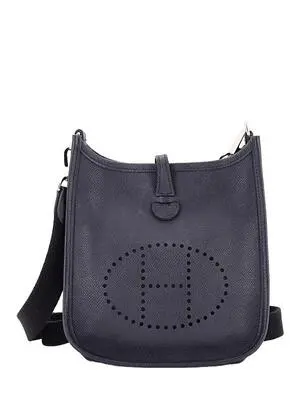 Hermès Tpm Evelyne Epsom Crossbody - Blue