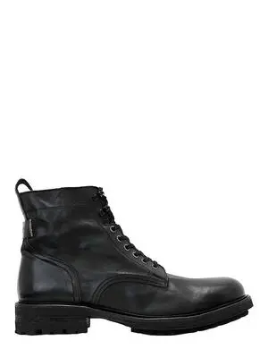 ALLSAINTS Gleeson Leather Ankle Boots - Black