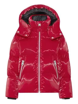 Mackage JESSE-TGLO Glossy Parka Dark Red