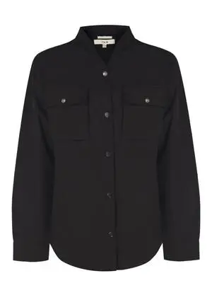 IN.K II Casual Nylon Shirt - Black