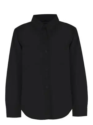 IN.K II Black Classic Nylon Shirt