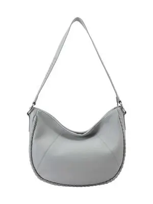 LLOYD BAKER LONDON Aaliyah Leather Shoulder Bag - Grey