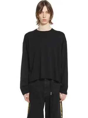 ANN DEMEULEMEESTER Emil The School Boy Long Sleeve T-shirt - Black