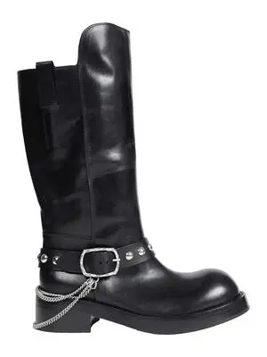 ANN DEMEULEMEESTER Edeed Riding Boots - Black