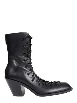 ANN DEMEULEMEESTER Noelia Ankle Boots - Black