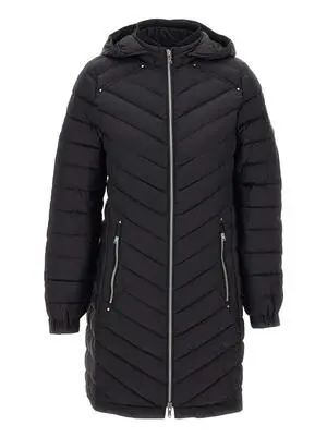 Moose Knuckles Air Down Parker Down Jacket - Black