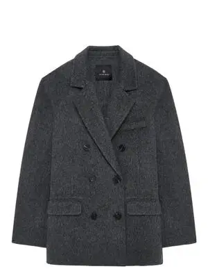 ANINE BING Sali Tailored Coat - Dark Gray