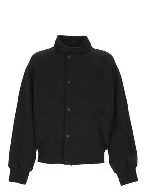 JACQUEMUS Funnel-neck Elasticated-trim Jacket