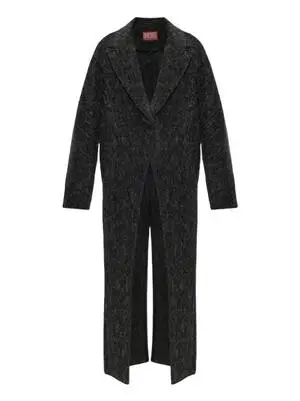 DIESEL® Diesel W-Sayta Long Coat Black