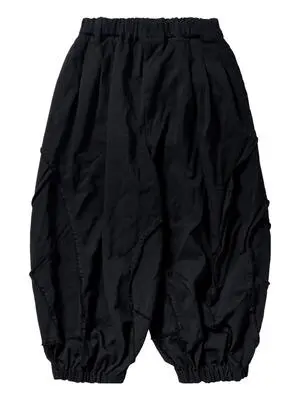 Comme Des Garçons Casual Pants With An Elastic Waistband - Black