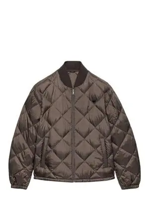 PRADA Prada Quilted Zip-Up Quilted Jacket