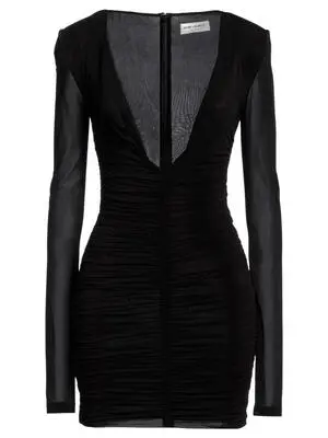 Saint Laurent Short Dresses - Black