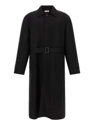 THE ROW 2-in-1 'rozi' Coat - Black