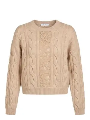 Max Mara Solid-color Sweater - Beige