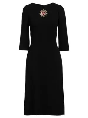 Dolce & Gabbana Solid-color Dress - Black