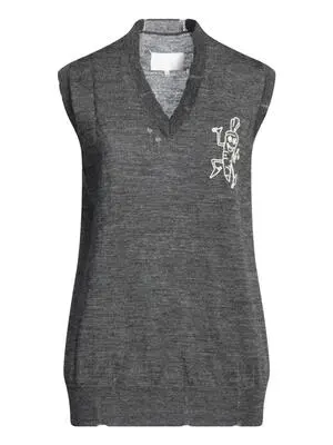 MAISON MARGIELA Wool Knit Vest - No