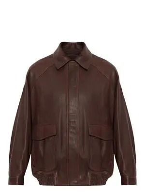 RÓHE Róhe Flap Pocket Leather Jacket