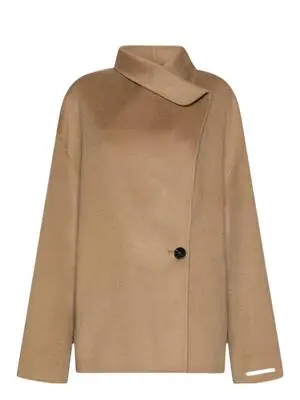 MARELLA Button-front Long-sleeve Coat