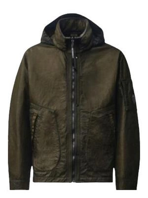 C.P. COMPANY Long-sleeve Casual Zip-up Jacket - Black