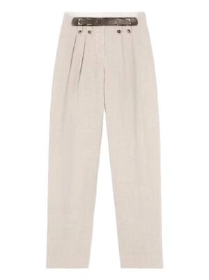 EMPORIO ARMANI Belt-fastening Trousers