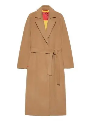 MAXCO. Longrun Double-woven Wool Coat - Camel