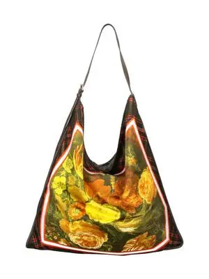 Dries Van Noten Printed Flat Scarf Bag No