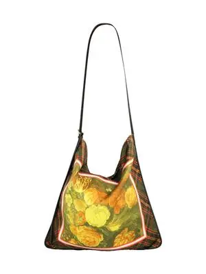 Dries Van Noten Large Scarf Bag Multicolor