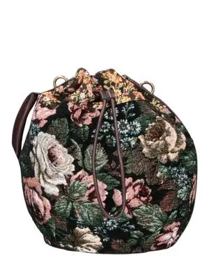 Dries Van Noten Drawstring Shoulder Bag - Black