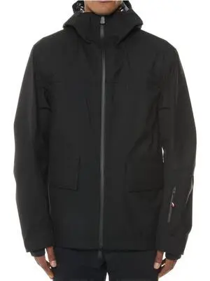 Moncler Long-sleeve Casual Jacket - Black