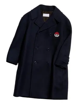 Gucci Cat Embroidered Coat - Blue