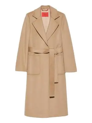 MAXCO. Runaway Coat In Drap - Camel