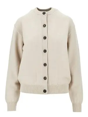 Jacquemus Jacquemus Logo Intarsia Button-Up Cardigan No