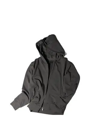 Moose Knuckles Hartsfield Zip-up Hoodie - Cement Ash
