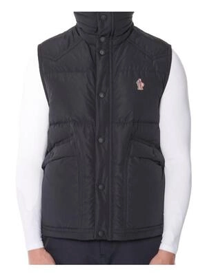Moncler Sleeveless Padded Jacket - Black