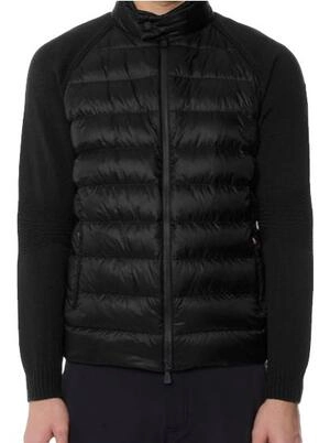 Moncler Long-sleeve Knit Top - Black