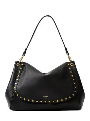 Isabel Marant Étoile Chany Medium Shoulder Bag - Black
