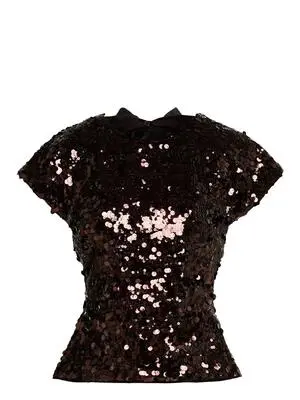 GANNI Party Tops - Black