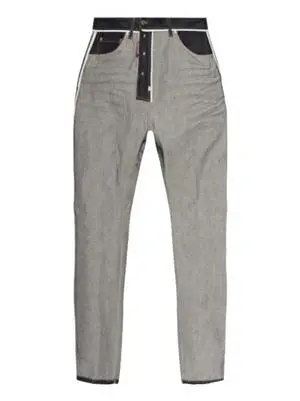 Dsquared2 Logo Straight Leg Jeans - 470