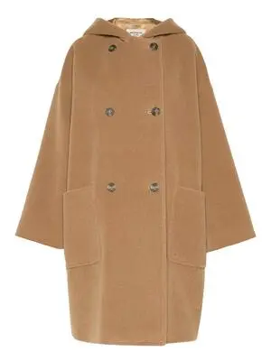 Max Mara Wool And Alpaca Beaver Cloth Coat - Camel