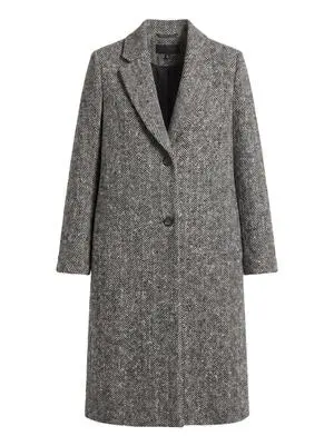 Peserico Single-breasted Coat - Gray